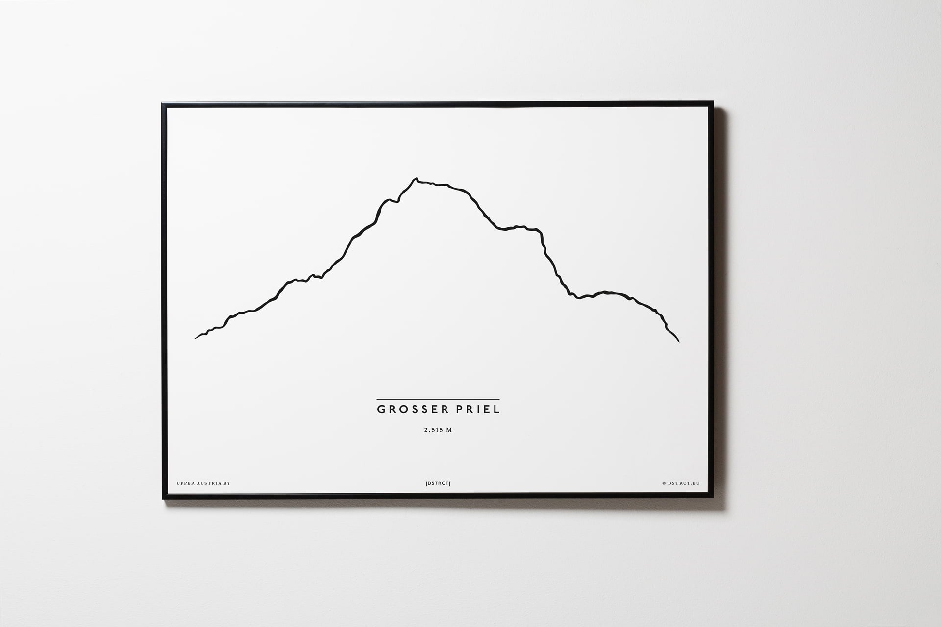 Grosser Priel | Oberösterreich | Illustration | Zeichnung Bild Poster ...