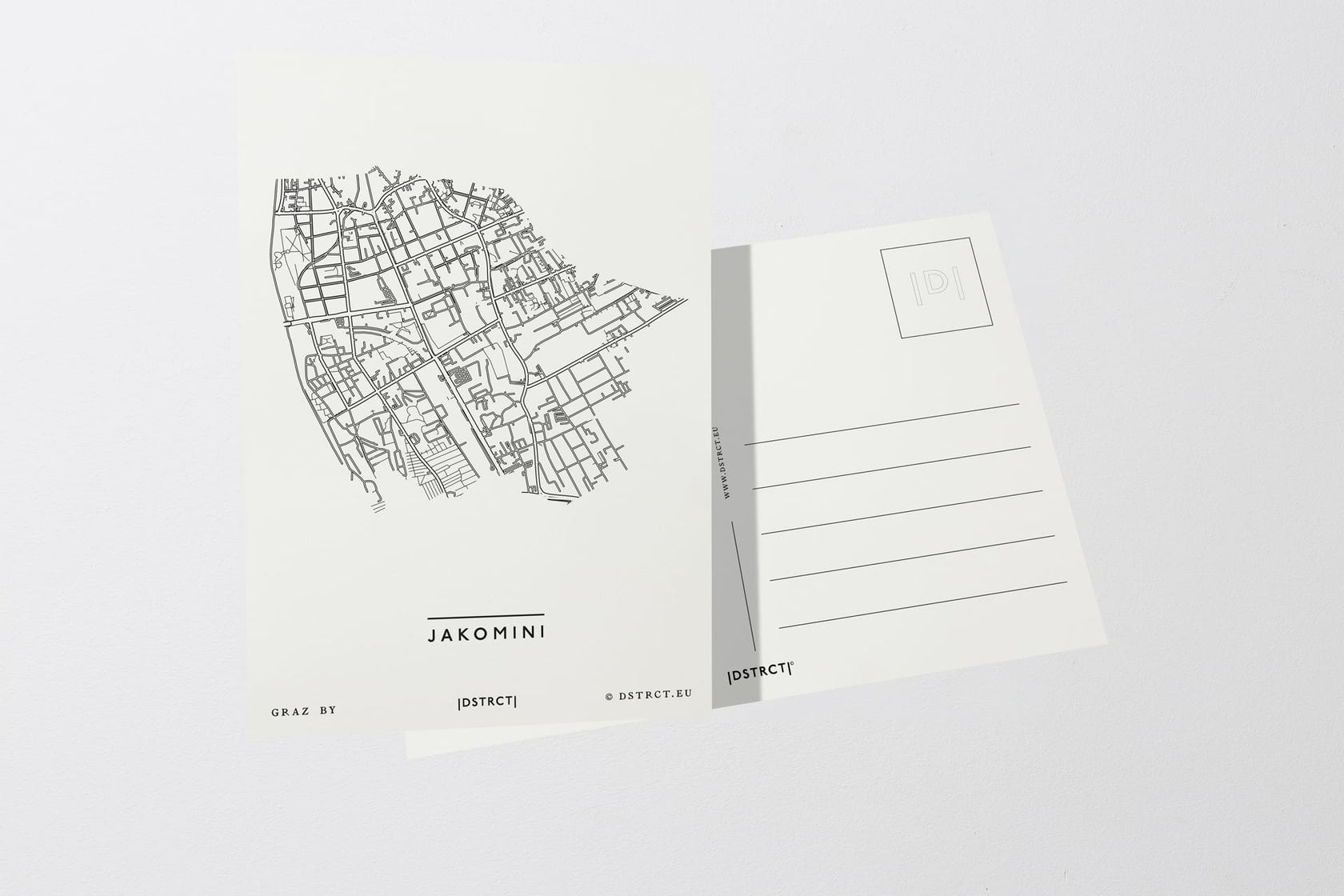 Jakomini | 8010 - 8042 | Graz | City Map Karte Plan Bild Print Poster ...